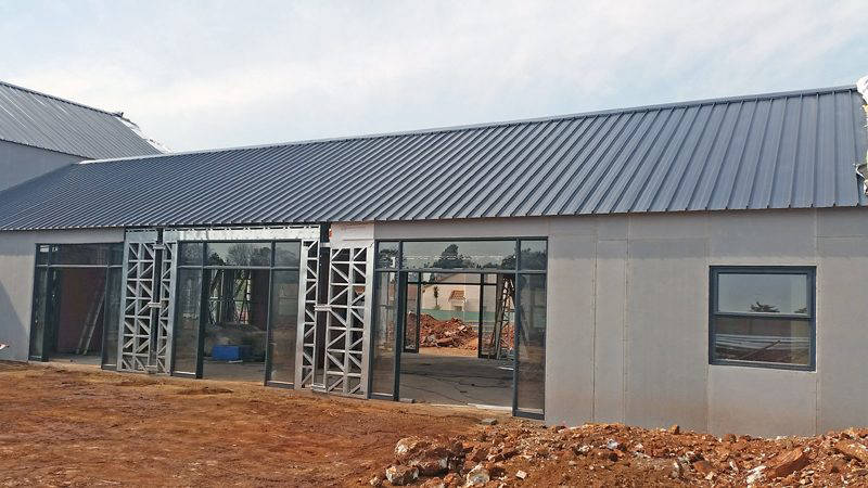 Examples of Finishes Offered for LSF Roofing